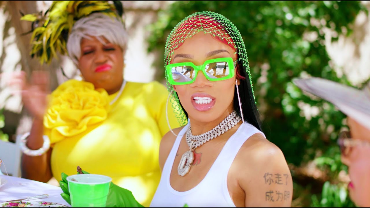 A tea party takes place in GloRilla's new video "Blessed" - Musichypebeast